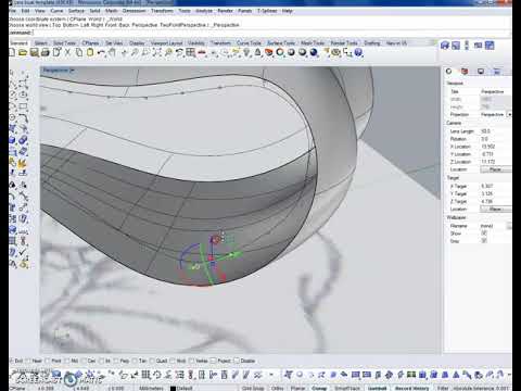 How to make ribbon in 3D - part 2 - YouTube