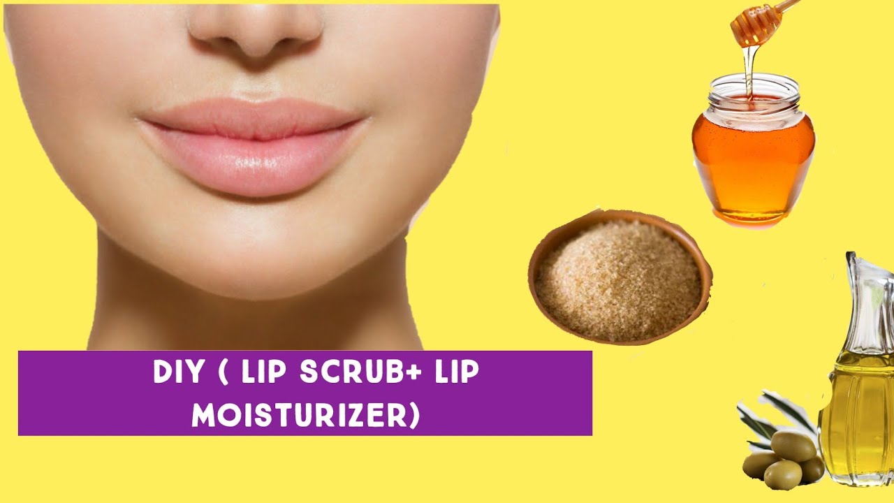 How to get smooth, soft, plump lips|| DIY lip scrub|| DIY Lip ...