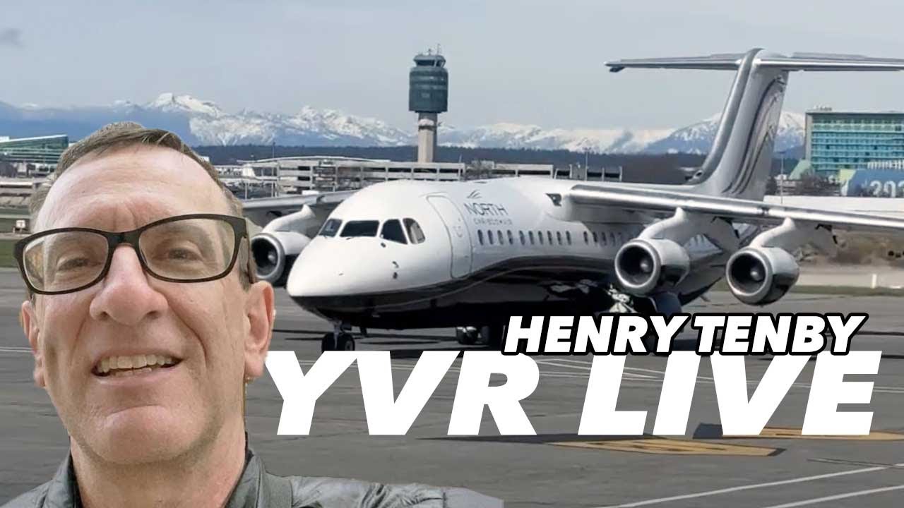 YVR Live South Terminal spotting with Henry Tenby - YouTube