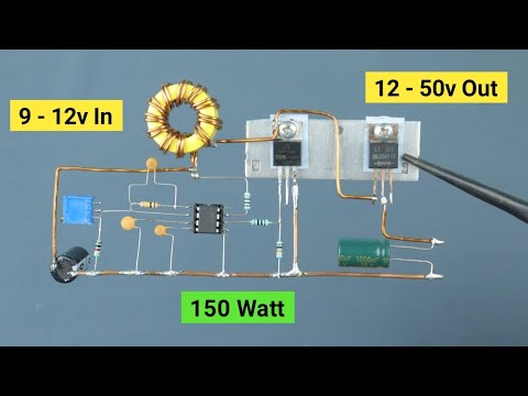 Diy Boost Converter with Feedback Stabilization - YouTube