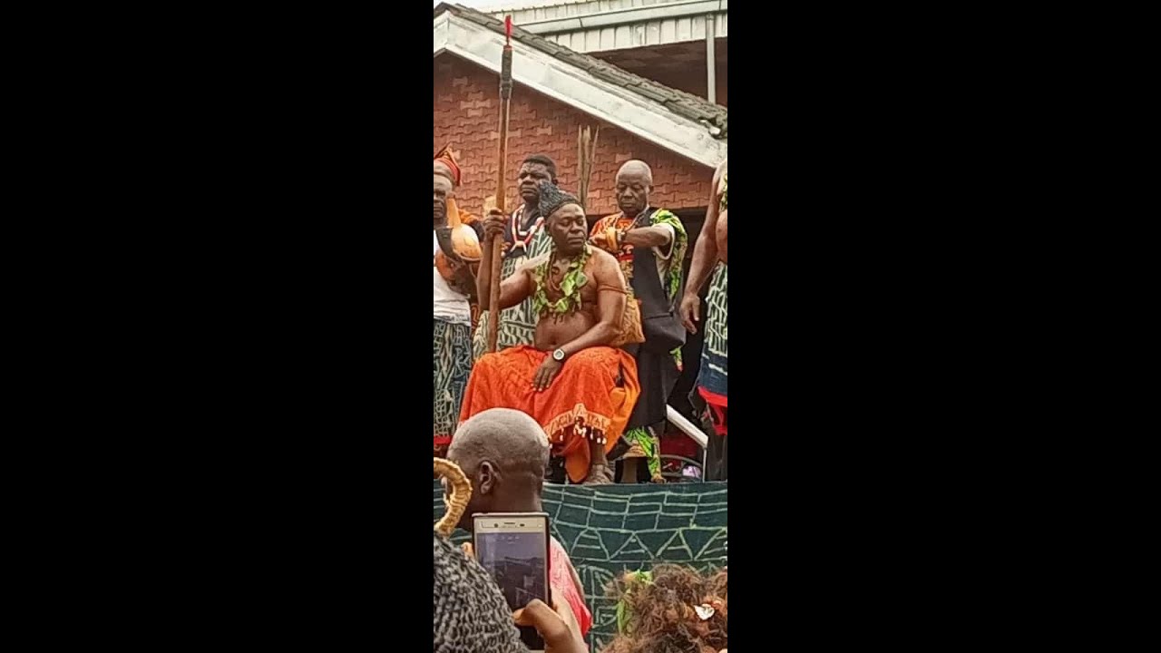 A MESSAGE TO HIS RH FON ANGWAFO IV OF MANKON - YouTube