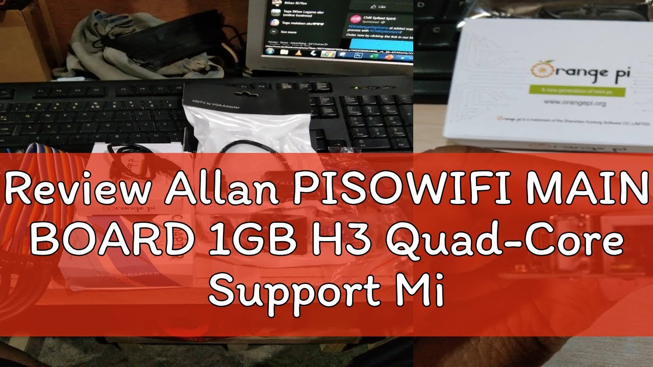 Review Allan PISOWIFI MAIN BOARD 1GB H3 Quad-Core Support Mini Singe ...