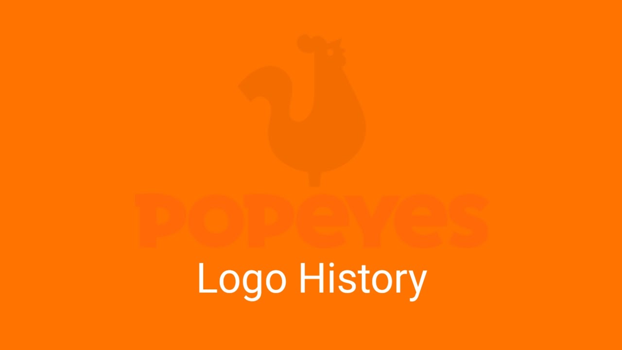 Popeyes Commecrial/Logo History - YouTube