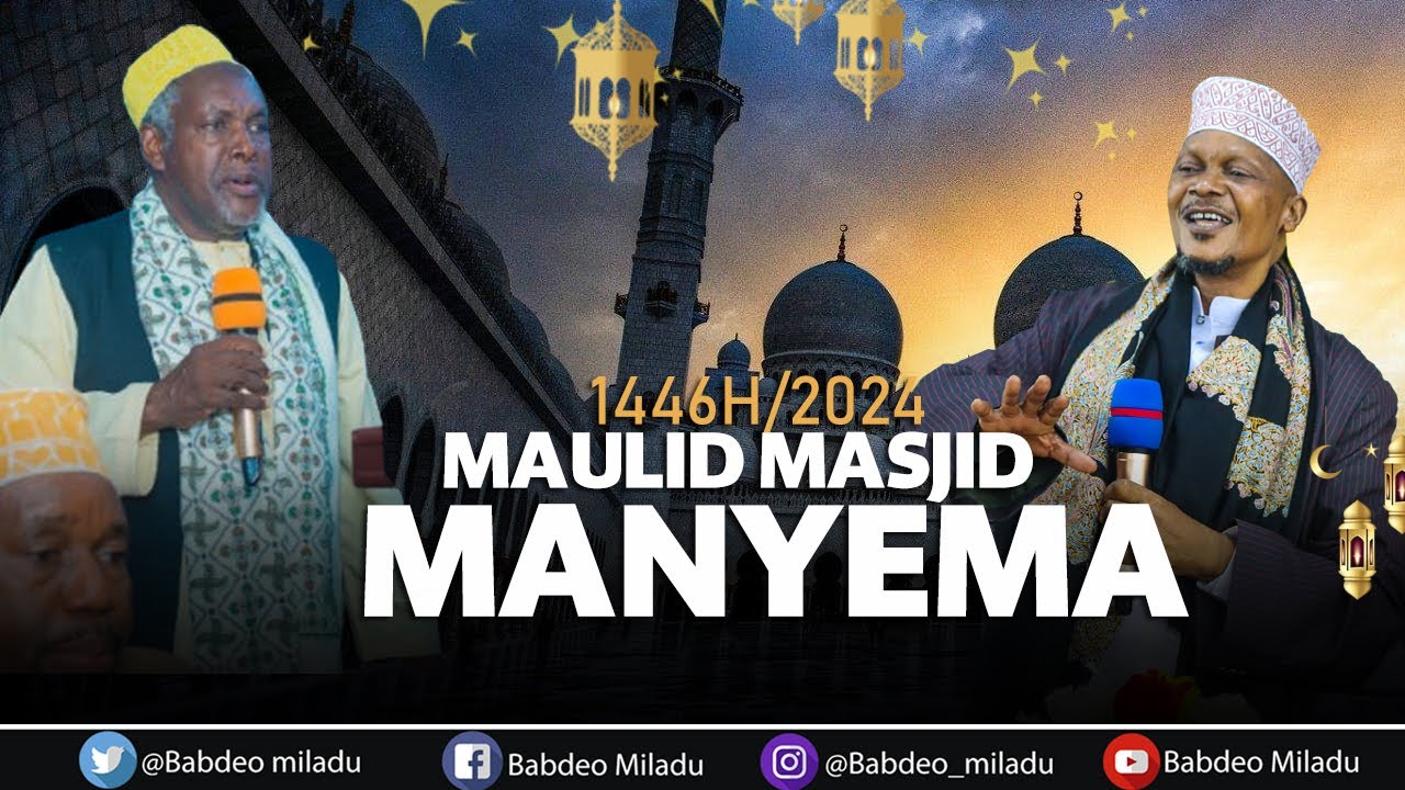 🔴 LIVE FAINALI MAULID MASJID MANYEMA, KARIAKOO DSM, KWA SHEIKH HAMID ...