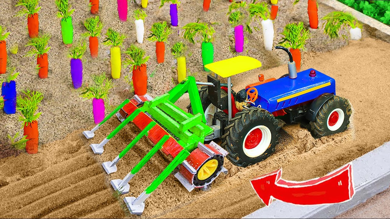 Top diy tractor making mini Concrete bridge #23 | diy tractor | water ...