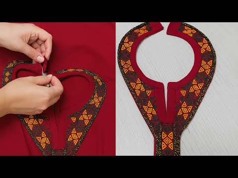 Yaka dakylysy zamokdan soñ | koynek tikmek owrenmek | koynek biçimi