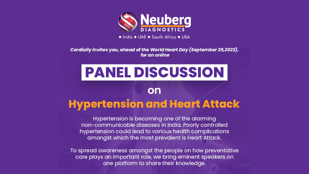 Hypertension - Panel Discussion | Neuberg Diagnostics - YouTube