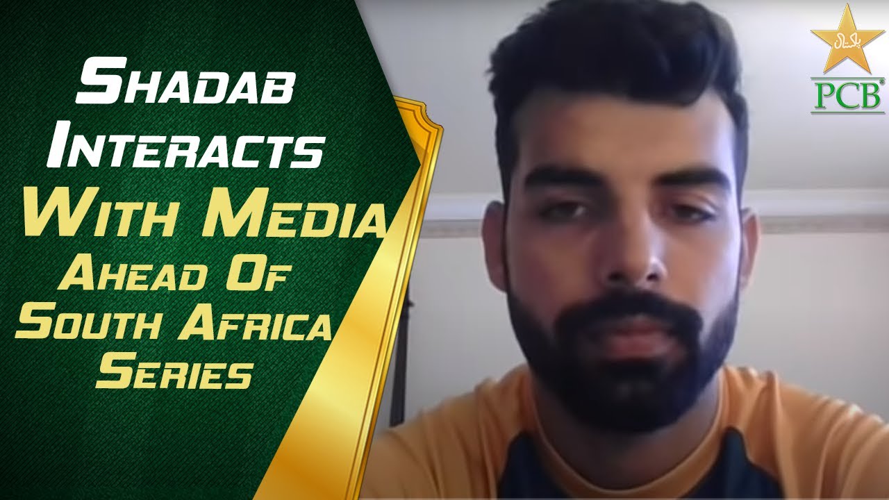 Shadab Interacts With Media Ahead Of South Africa Series | PCB | MA2T ...