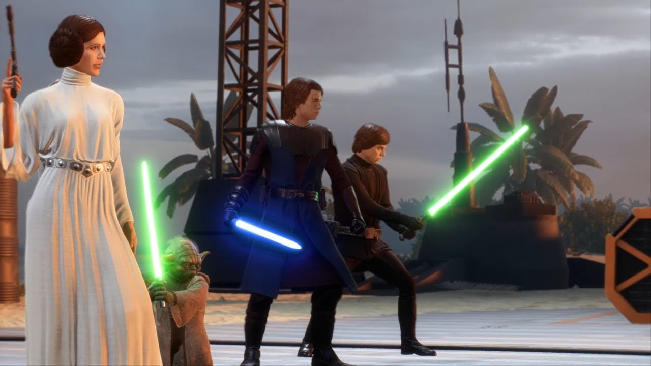 Battlefront 2 | Leia Gameplay | Heroes Vs Villains - YouTube