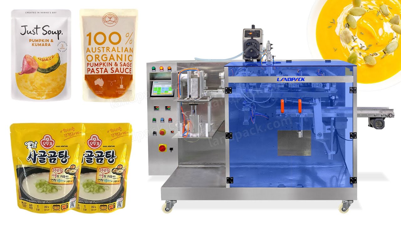 Ready-To-Eat Food Chicken Soup Doypack Automatic Horizontal Retort ...