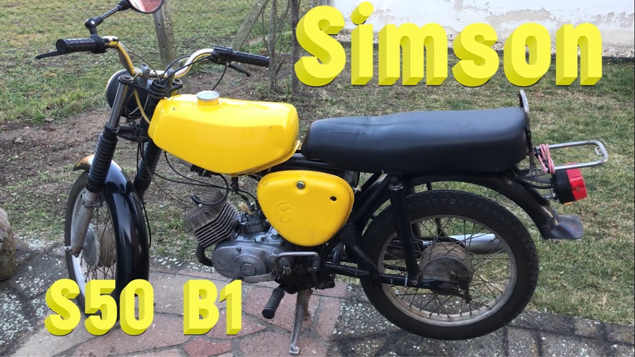 Simson S50 B1 | Jó az öreg a háznál - YouTube