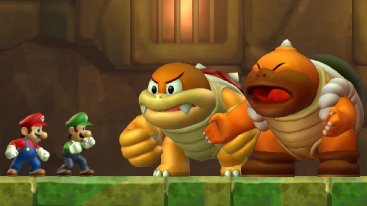 New Super Mario Bros U - All Towers (2 Players) - YouTube