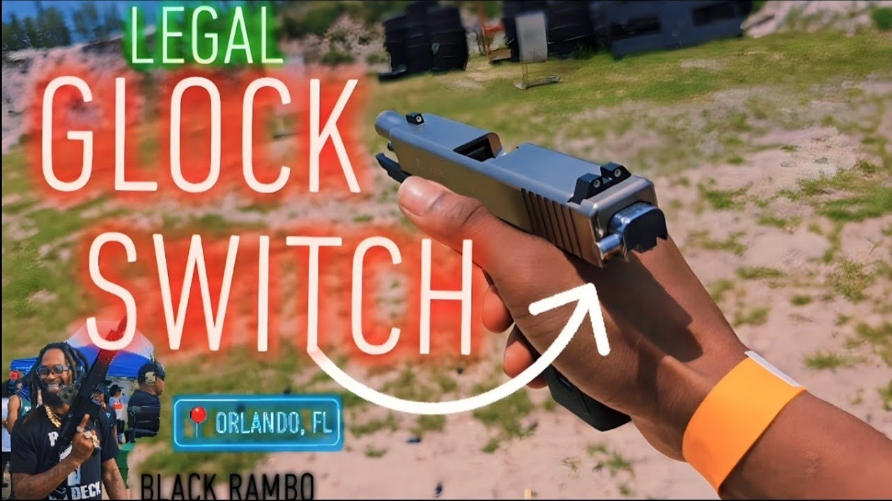 GLOCK 23 WITH A SWITCH! SHOOTING SWITCHES W/ SUPPRESSORS | Pew Party 2 ...