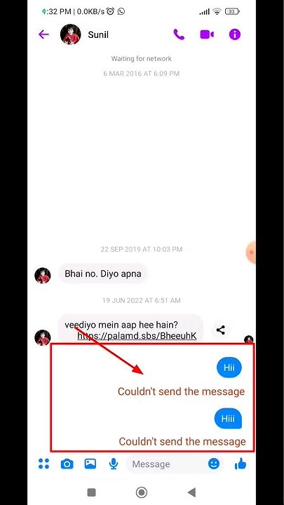 How to fix Messenger couldn't send the message problem #messenger #shorts #techgrip # ...