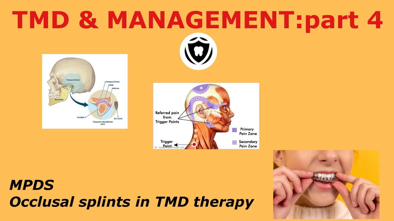 Temperomandibular Disorders & Management-Part 4 - YouTube