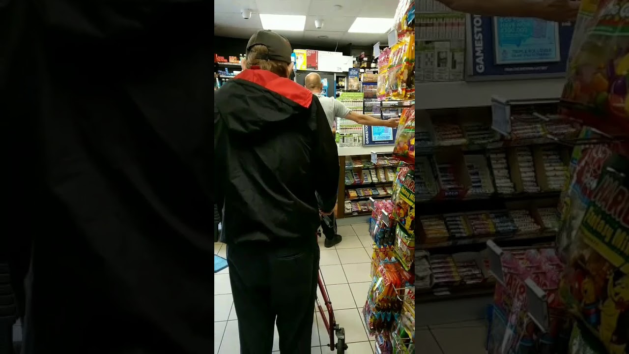 Customer gets angry at cashier - YouTube