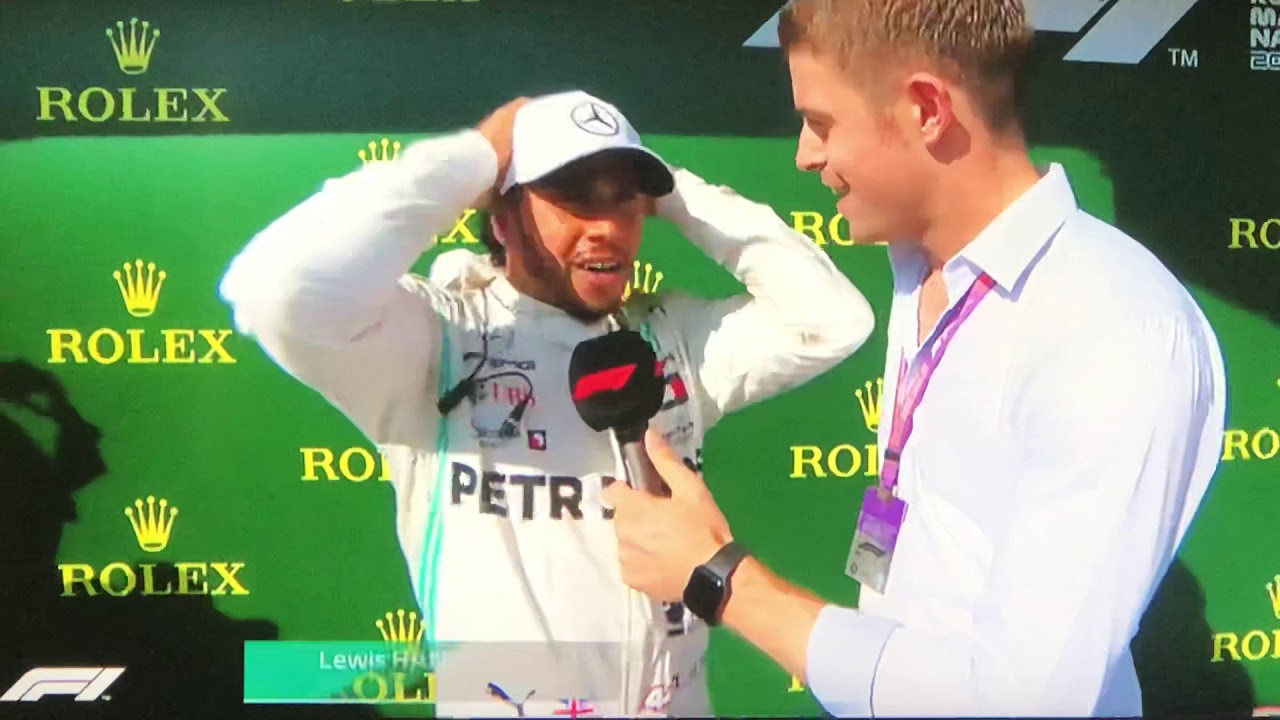 F1 2019 Hungarian Gp - Post-Race Interview Top 3 podiums - YouTube