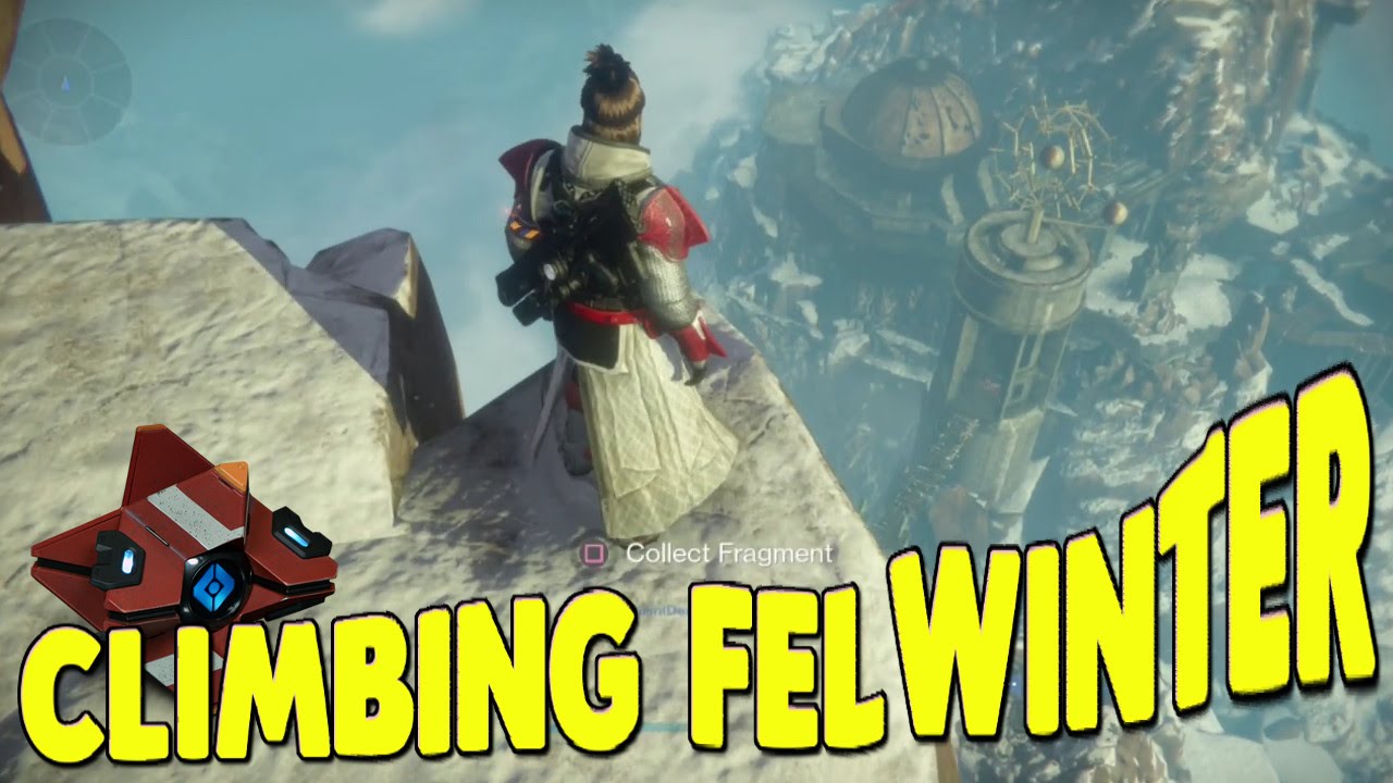 Destiny: Climbing Felwinters Mountain | Ghost | SIVA Fragment - YouTube
