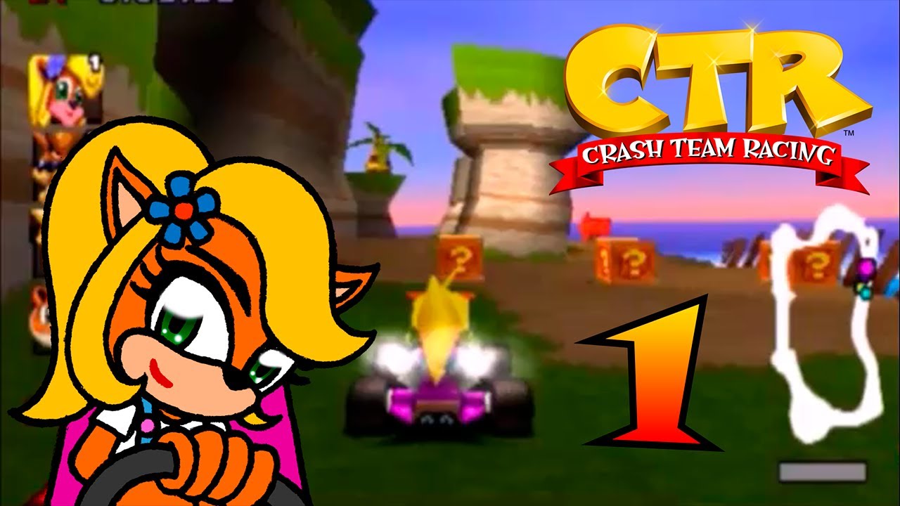 Reto Crash Team Racing: Si me golpean reinicio la carrera ~ Circuito 1 ...