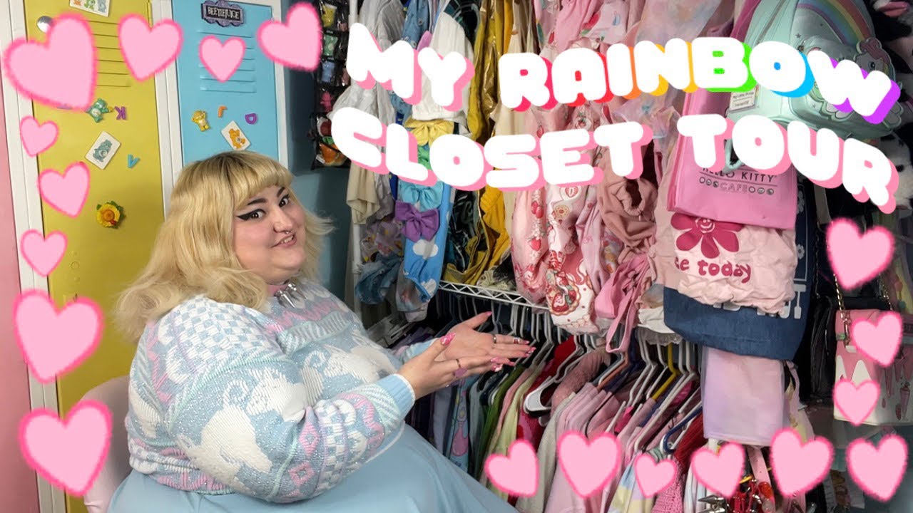 My old closet COLLAPSED… So let’s do a new closet tour! 💕💘💖 - YouTube
