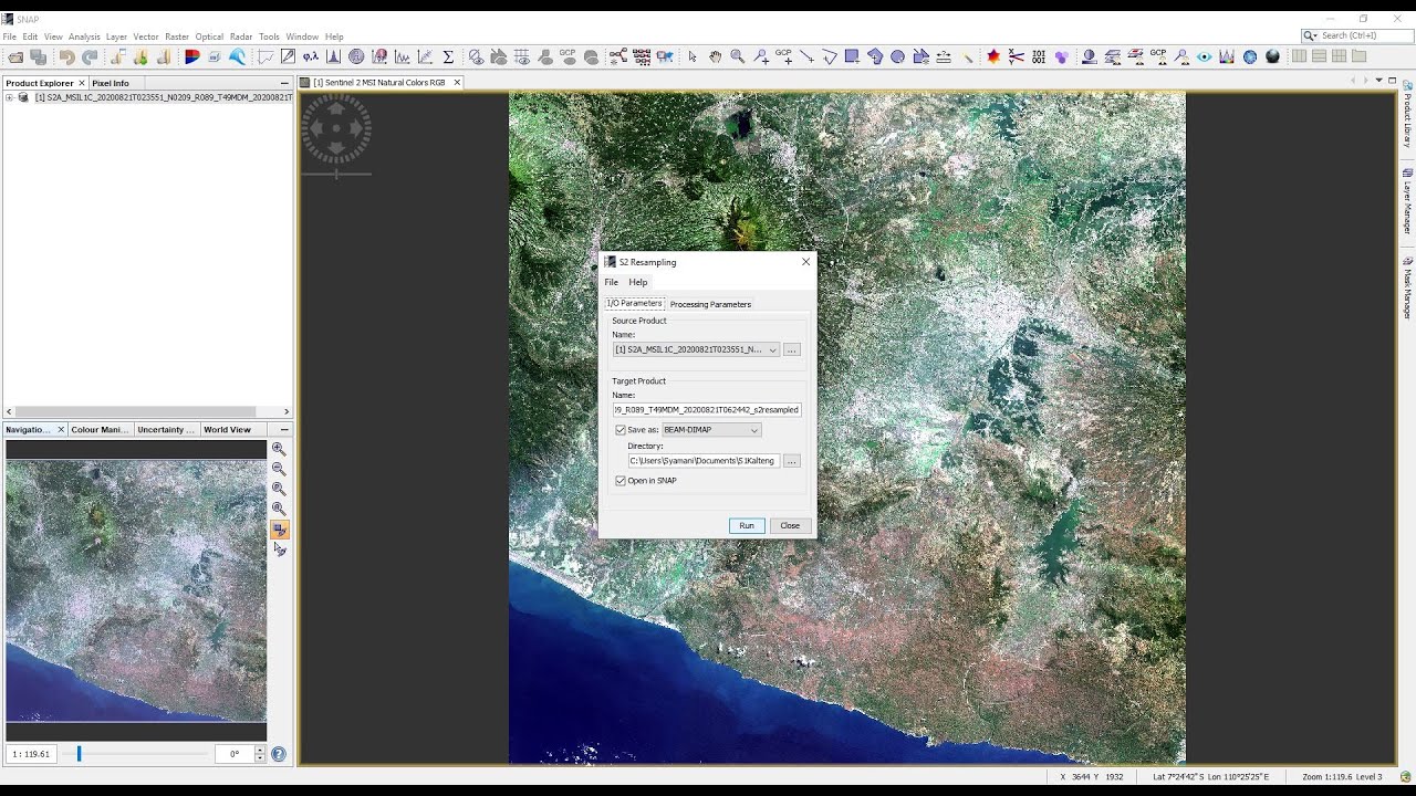 Resampling Citra Sentinel 2 - YouTube