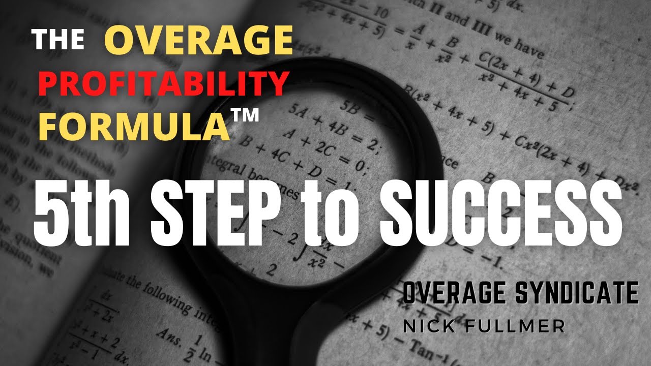 (5/6) Of the Overage Profitability Formula™ Process Claims & Get Paid ...