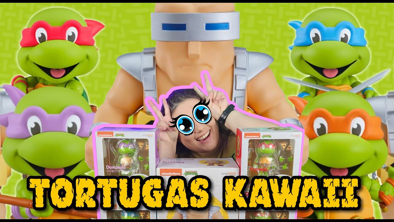 NINJAS KAWAII | GOODSMILE TMNT NENDOROID : LEONARDO - RAPHAEL ...
