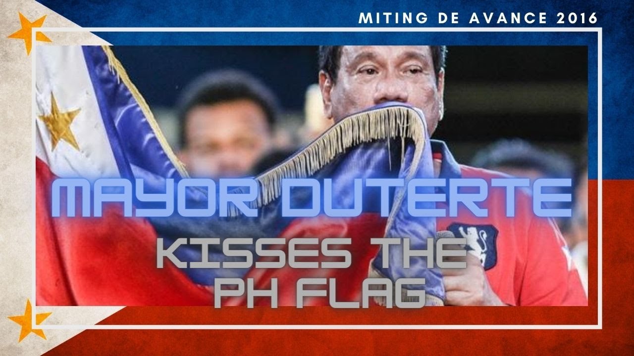 Mayor Duterte Pays Homage To The Philippine Flag - YouTube