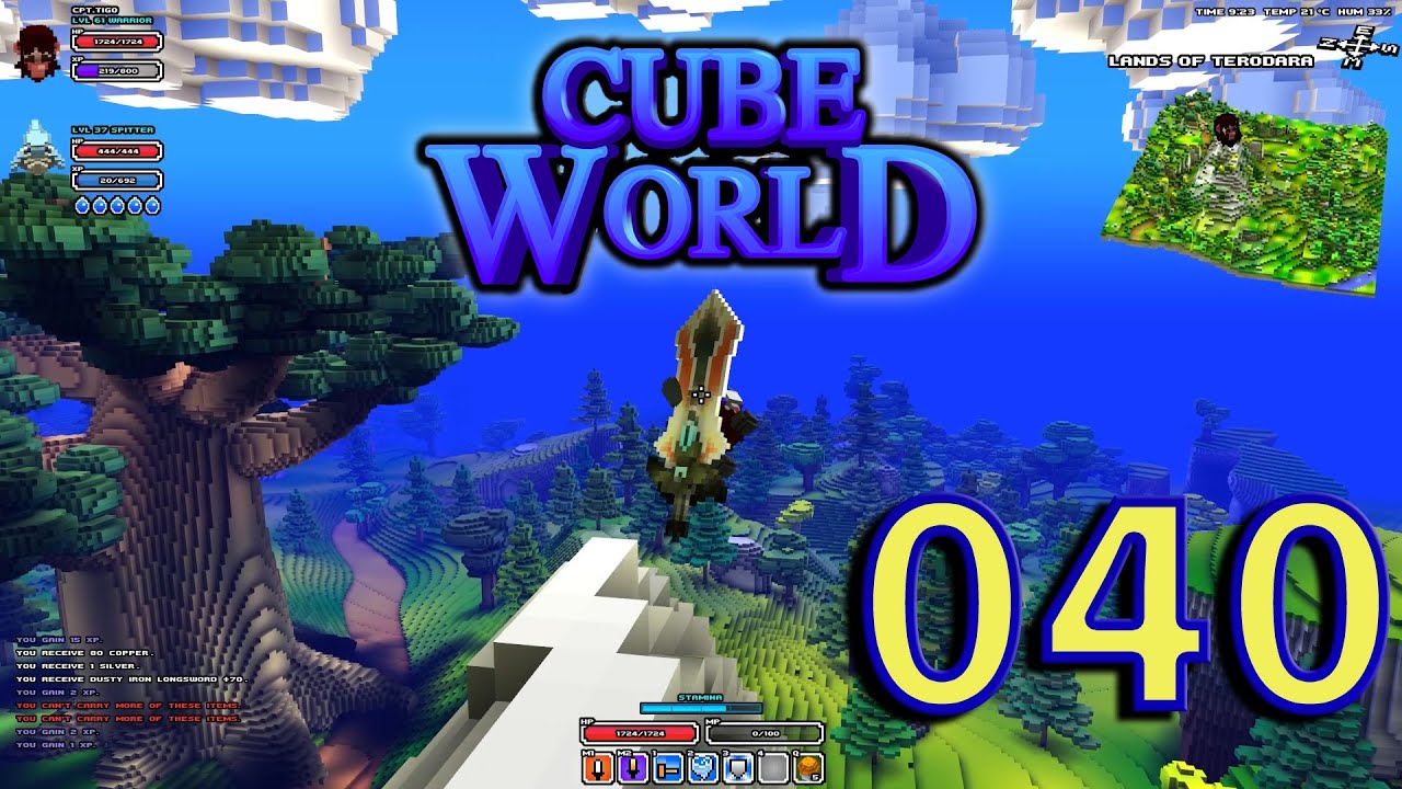 Let's Play Cube World mit Mods #40 German | Quad4Nation - YouTube
