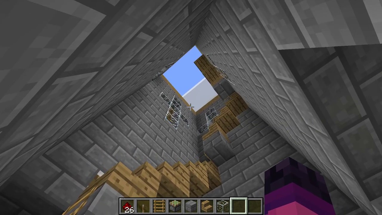 First Realms redstone fix, hidden staircase - YouTube