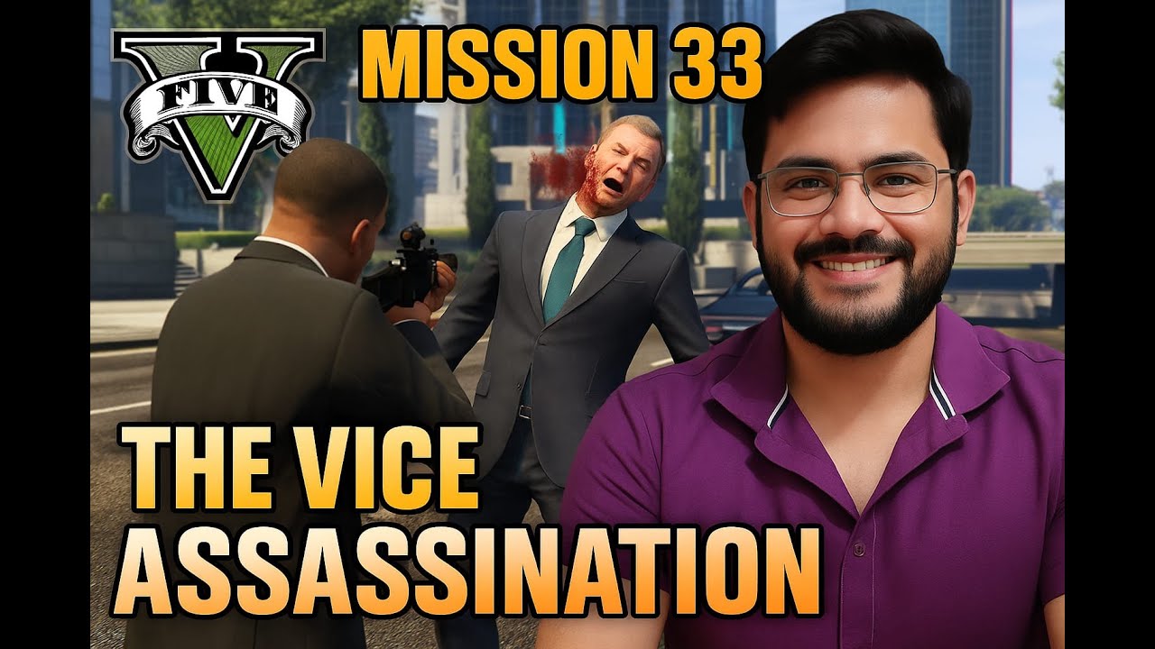 GTA 5 Mission 33 | The Vice Assassination | Live Commentary | Story ...