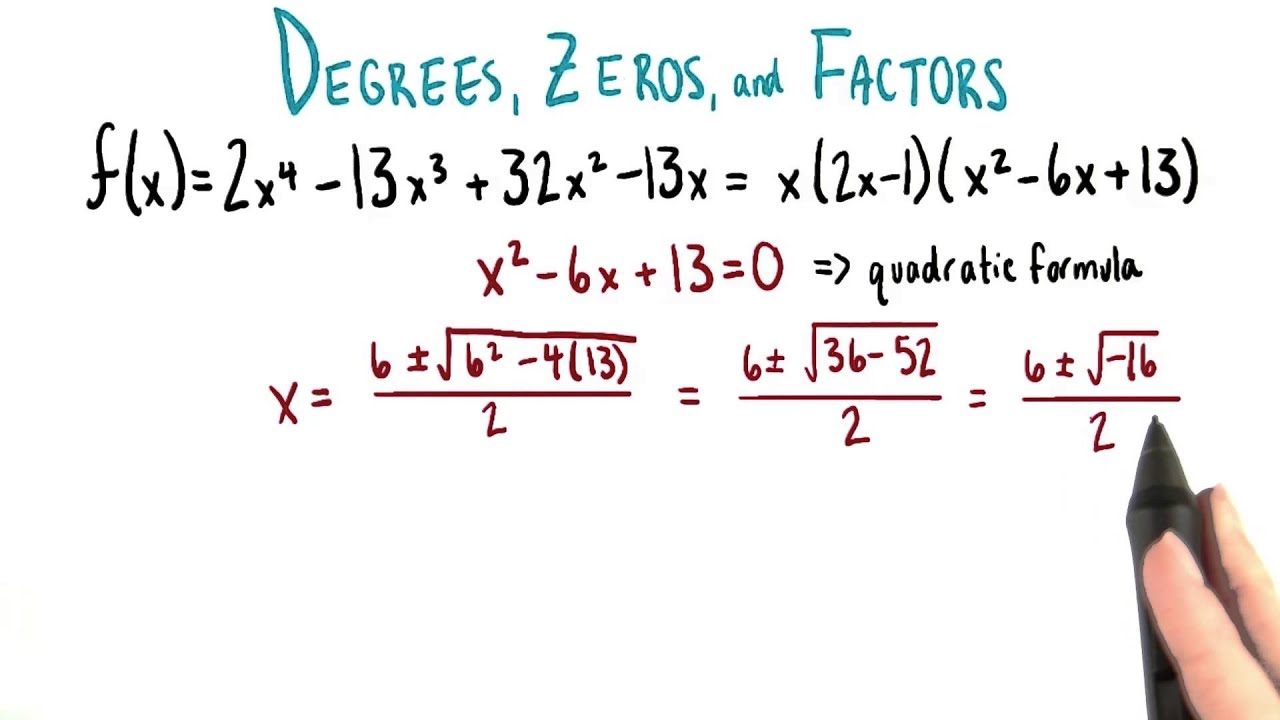 Find Two Zeros - College Algebra - YouTube