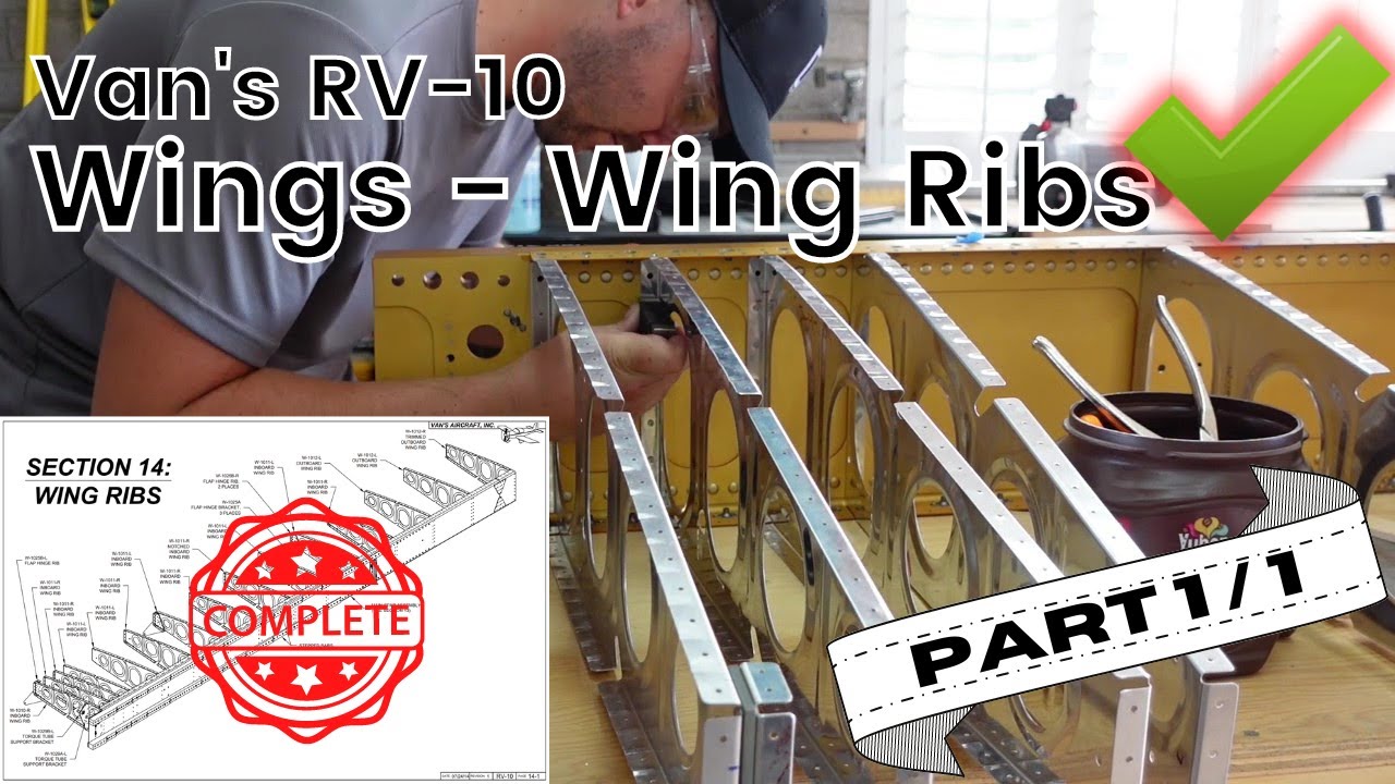 Van's RV-10 Wings - Wing Ribs - YouTube