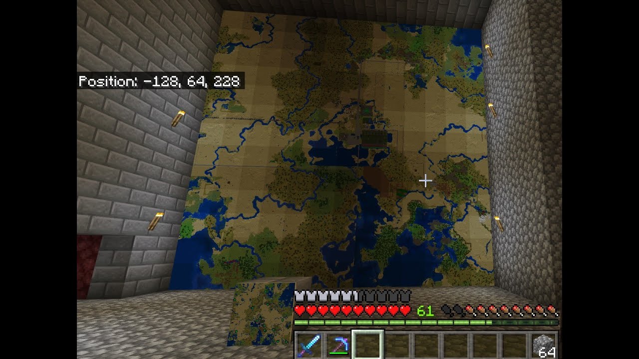 Minecraft become Cartographer (Map room idea) - YouTube