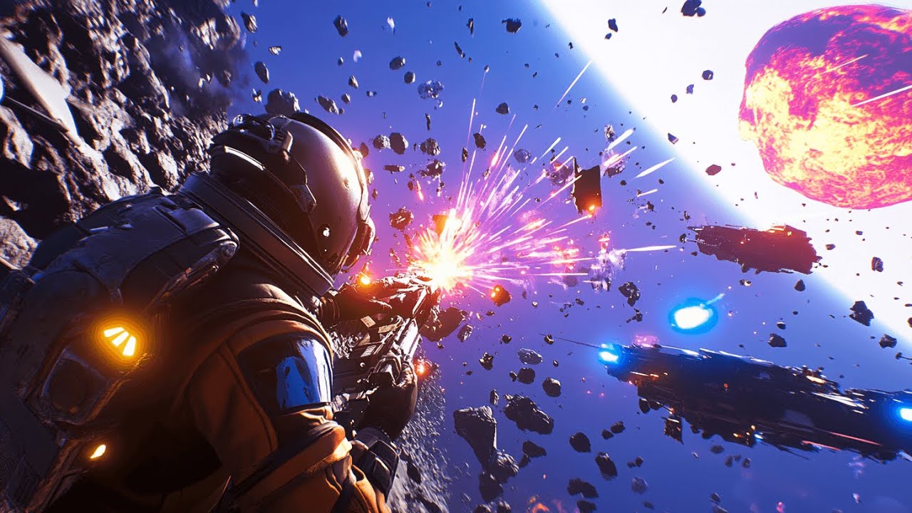The Galaxy Broke Watching Humans Repair Ships in the Heat of Battle ...