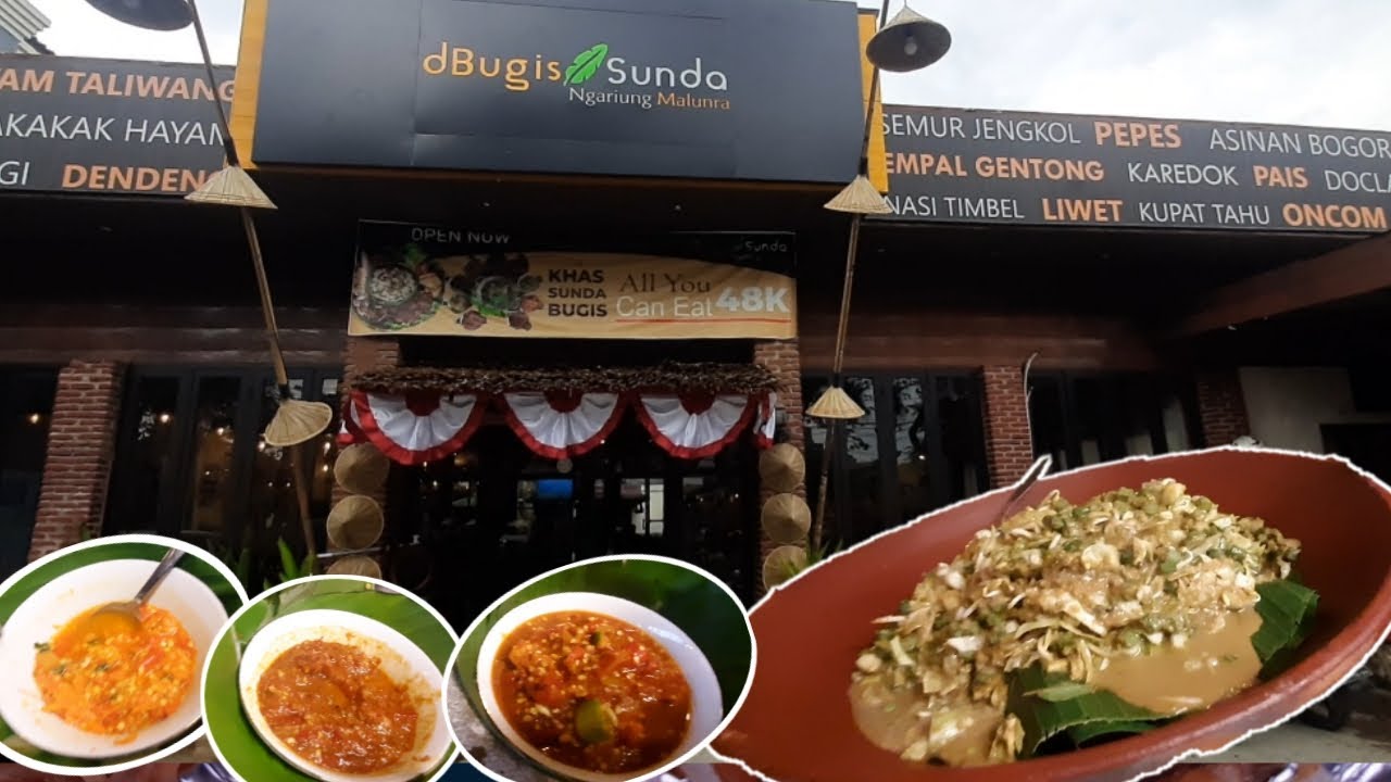 RM D'BUGIS SUNDA MAKASSAR. RM SUNDA TER ENAK DI MAKASSAR!! - YouTube