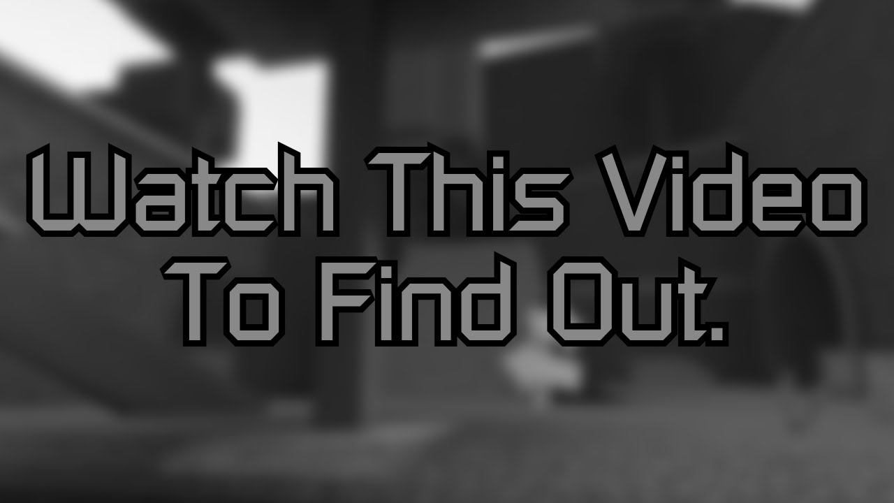 What Is The Flood Escape 2 Font? - YouTube