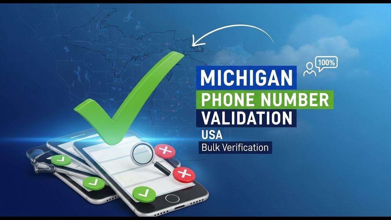 Bulk Mobile Phone Numbers Validation and Verification for Michigan, USA ...