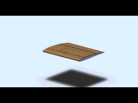 Model of a aircraft wing in solidworks - YouTube
