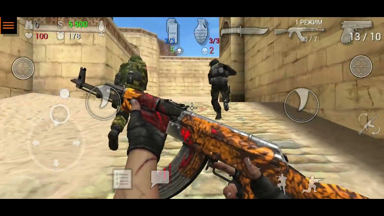 Counter Strike Mobile: CS GO 3v3 Chempionati FINAL | 25 kill AK47 - YouTube