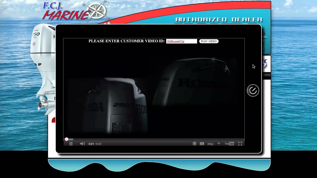 FCJ Marine Customer Project Progress Video Viewer - YouTube