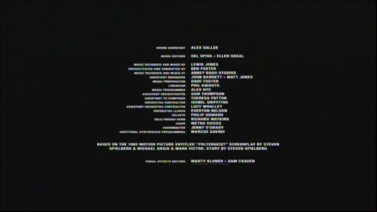 Poltergeist (2015) End Credits (HBO Comedy 2024) - YouTube