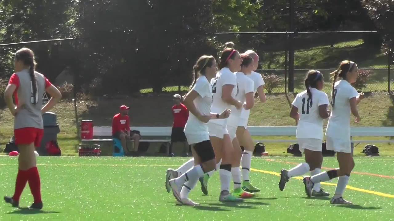 Women's Soccer Wins 2-1 v. Huntingdon - YouTube