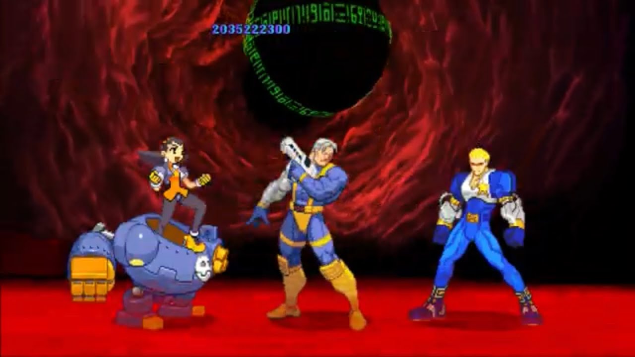 Marvel vs Capcom 2: Cable, Tron Bonne, and Captain Commando arcade ...