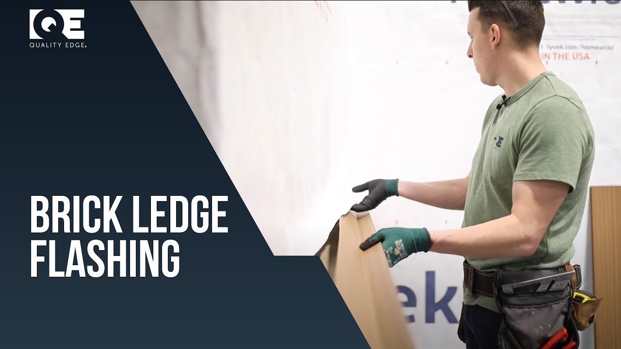 Brick Ledge Flashing - YouTube