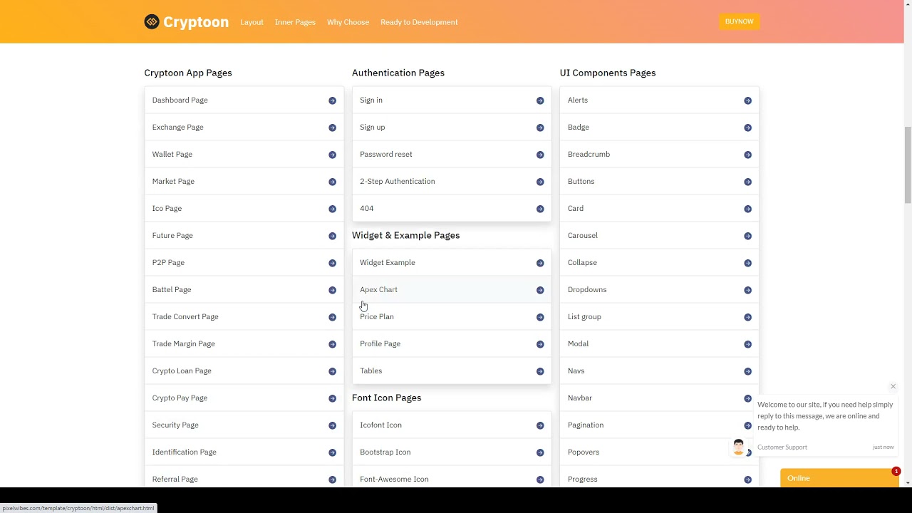 Cryptoon - Crypto Bootstrap Admin Template crypto flat - YouTube