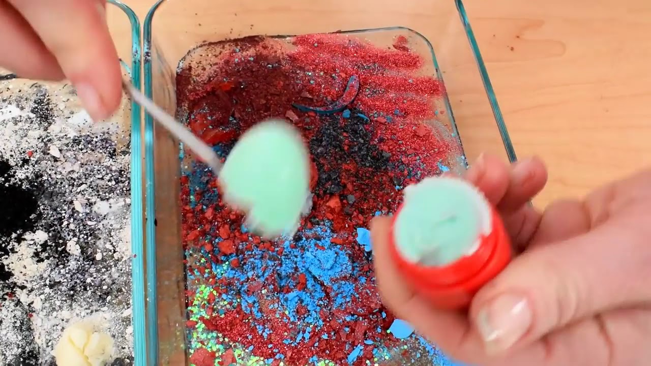 MIX SLIME SATISFYING SLIME 4 - YouTube