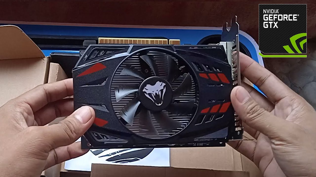 VGA VENOMRX GeForce GTX 750 Ti 4GB DDR5 - VGA GAMING MANTAP - YouTube