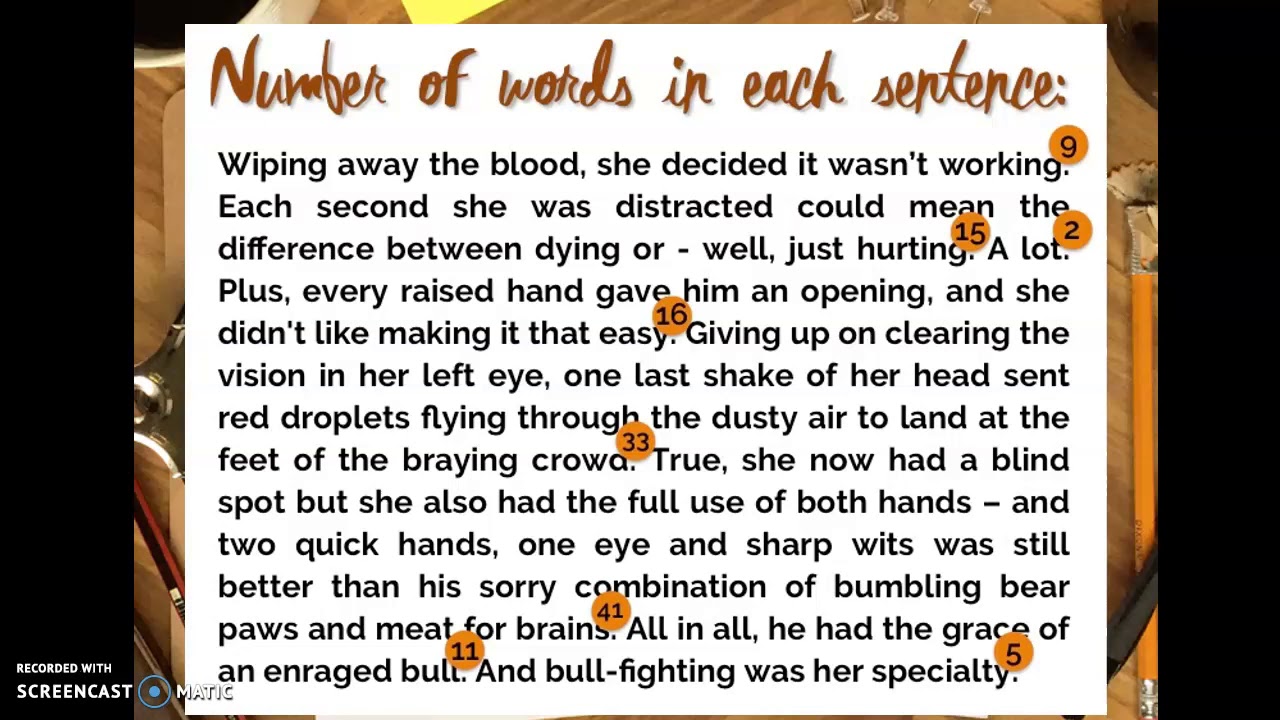 Effect of Sentence Length Video - YouTube