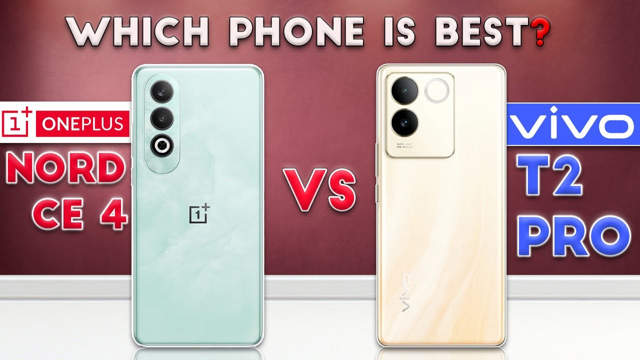 Oneplus Nord CE 4 vs vivo T2 Pro : Winner 😲 - YouTube